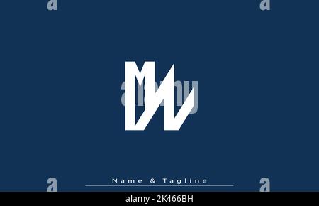 MN Alphabet letters Initials Monogram logo Stock Vector Image & Art - Alamy