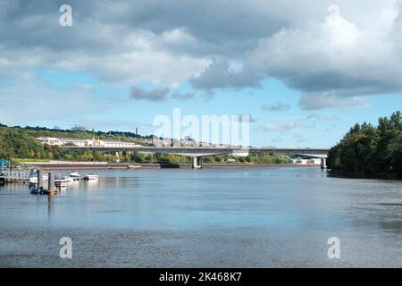 Newcastle UK: 24th Sept 2022 Newburn Riverside at the River Tyne on ...