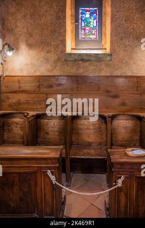 Assisi. Hermitage of the prisons on Mount Subasio Stock Photo - Alamy