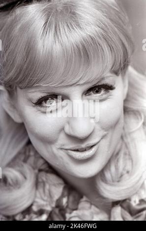 JACKIE TRENT (1940-2015) English singer/songwriter in May 1964. Photo ...