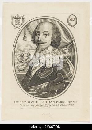 Portrait of Henry de Rohan Stock Photo - Alamy