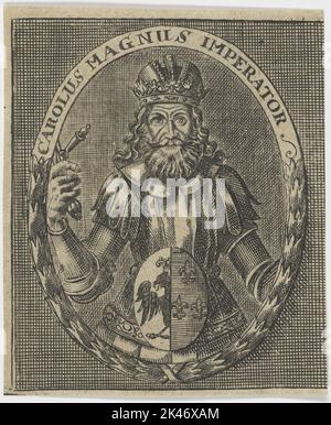 Portrait of Carolus Magnus Stock Photo - Alamy