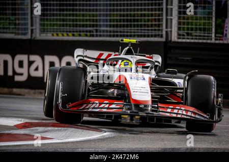 Singapore. 30th Sep, 2022. Mick Schumacher (GER) Haas VF-22. 30.09.2022 ...