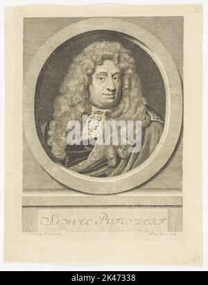 Portrait of Samuel Pufendorf Stock Photo - Alamy