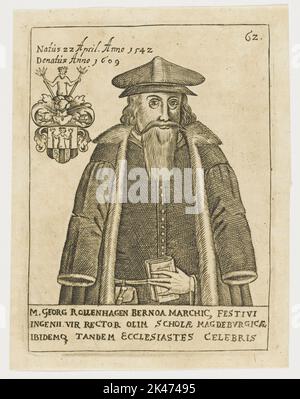 Portrait of G. Rollenhagen Stock Photo - Alamy