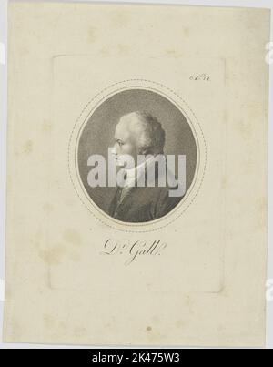 Portrait of Franz Joseph Gall Stock Photo - Alamy