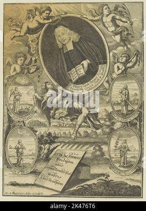 Portrait of the Philipp Jacob Spener Stock Photo - Alamy