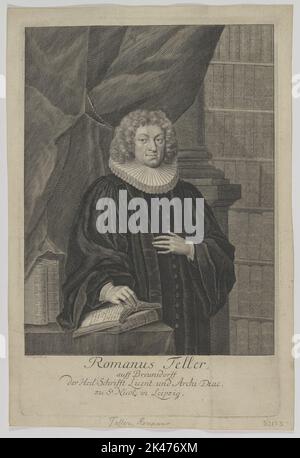 Portrait of the Romanus Teller Stock Photo - Alamy