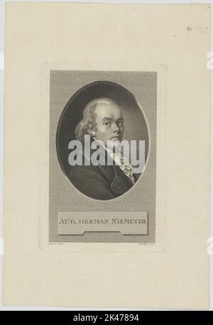 Portrait of Aug. Herman Niemeyer Stock Photo - Alamy