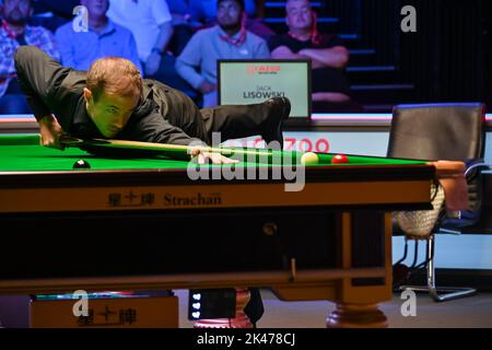 September 29, 2022: Jack Lisowski During Mark Selby v Jack Lisowski ...
