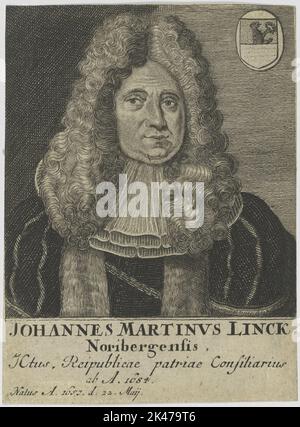 Portrait of the I. H. Linck Stock Photo - Alamy