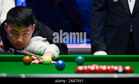 September 29, 2022: Xu Si During Xu Si v Judd Trump During the Cazoo ...