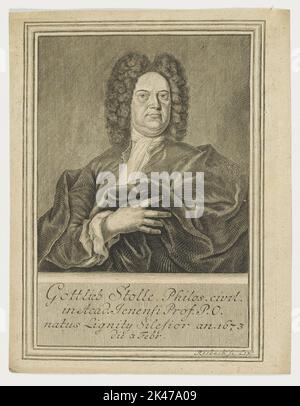 Portrait of Gottlieb Stolle Stock Photo - Alamy