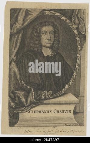 Portrait of Stephanus Chauvin Stock Photo - Alamy