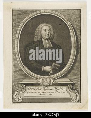 Portrait of Christophor. Theodosius Walther Stock Photo - Alamy