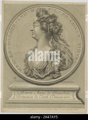 Marie-Anne de Bourbon, Princess of Conti (1666-1739), legitimized ...