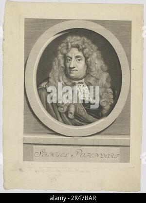 Portrait of Samuel Pufendorf Stock Photo - Alamy