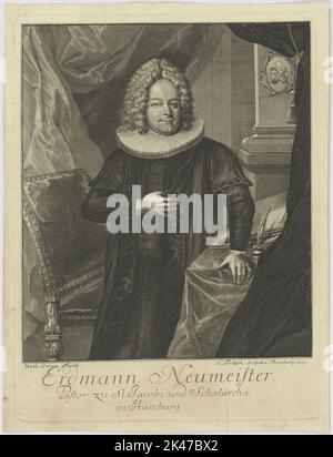 Portrait of the Erdmann Neumeister Stock Photo - Alamy