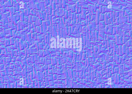Mosaic background in normal map. 3D Illustration Stock Photo - Alamy
