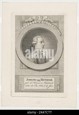 Portrait of Joseph von Retzer Stock Photo - Alamy
