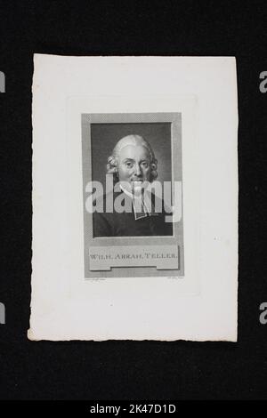 Portrait of the Wilh. Abrah. Plate Stock Photo - Alamy