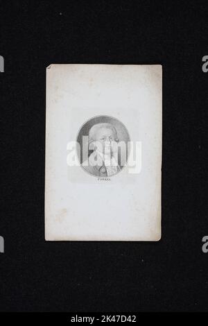 Portrait of the Forkel Stock Photo - Alamy