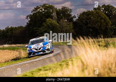 37 ROCHE Arthur, PROUST Quentin, Renault Clio RS Line Rally5, action ...
