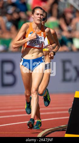 Maureen Koster of the Netherlands competing in the women’s 5000m at the ...