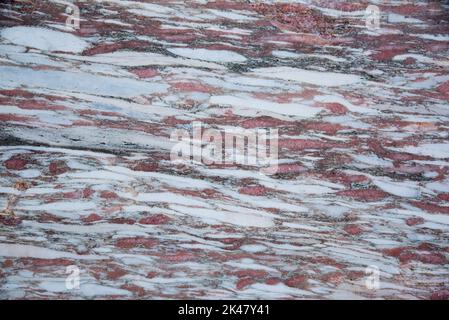 Quarries of Fauske in Norway are famous for their pink and white marble ...