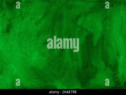 Watercolor deep poison green background texture. Dark abstract backdrop ...