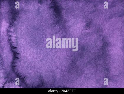 Watercolor old lavender background texture. Aquarelle faded purple ...