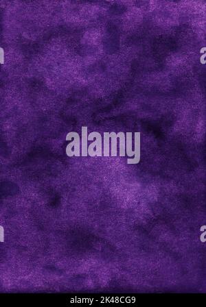 Abstract violet deep purple watercolor stain for background. Expressive ...