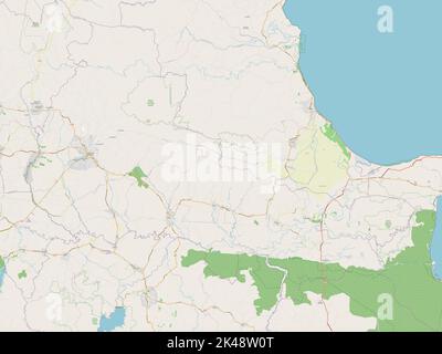 Duarte, province of Dominican Republic. Open Street Map. Locations of ...