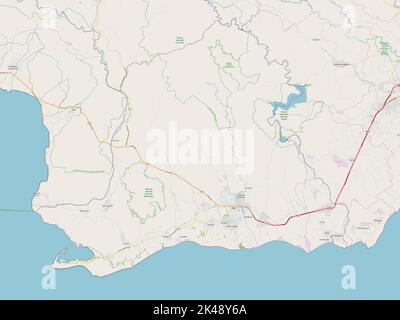 Peravia, province of Dominican Republic. Open Street Map. Locations and ...