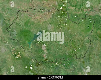 Sanchez Ramirez, province of Dominican Republic. Bilevel elevation map ...