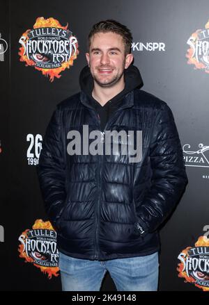 Tony Clay seen attending the opening night of Tulley's Shocktober Fest ...