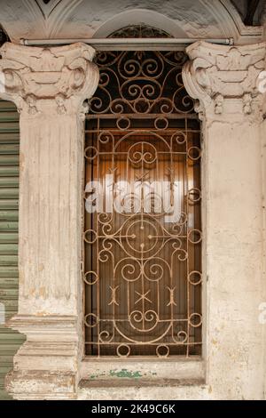Old historic vietnamese window style Stock Photo - Alamy