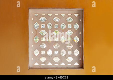Photograph of traditional vietnam ventilation block pattern Stock Photo ...