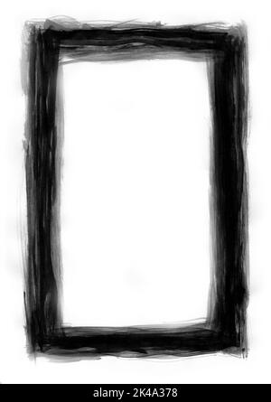 black frame, mask Stock Photo - Alamy