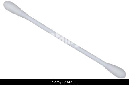 cotton bud (swab) isolated on white background Stock Photo - Alamy