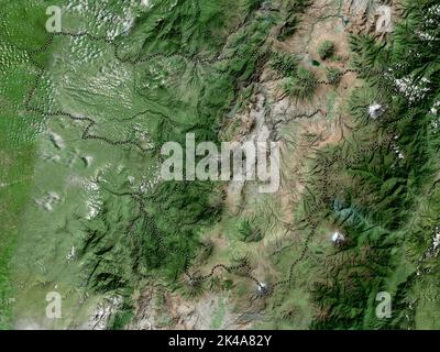 Pichincha, province of Ecuador. High resolution satellite map ...