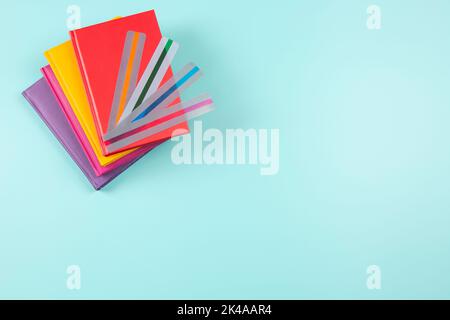 Reading tools for dyslexia. Child reading book using colorful ruler ...