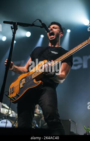 The Enemy live at o2 ritz manchester uk 29th september 2022 Stock Photo ...