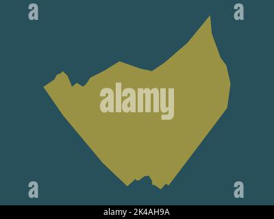 Suhaj, governorate of Egypt. Solid color shape. Locations of major ...