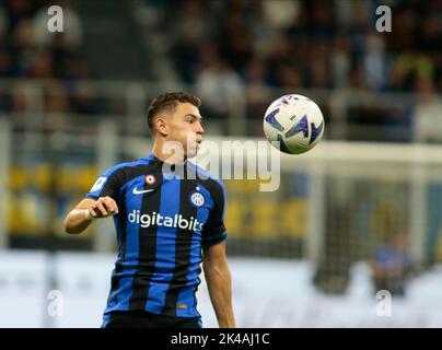 October 1, 2022, Milan, Italy: Kristian Asllani of Fc Inter during the ...
