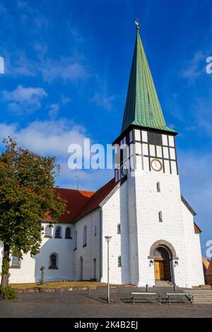St. Nicolas' Church, Ronne City,Bornholm Island, Denmark, Europe Stock ...