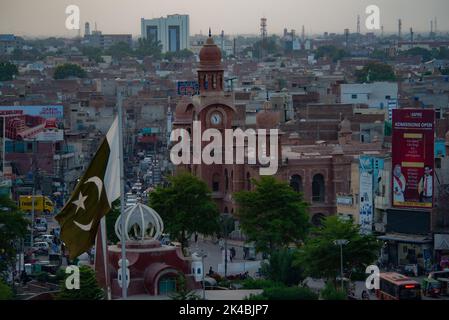 historical Clock tower Multan Stock Photo - Alamy