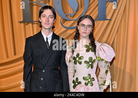 Sam Hine, Ella Emhoff attends the BoF500 gala during Paris Fashion Week ...