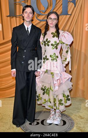 Sam Hine, Ella Emhoff attends the BoF500 gala during Paris Fashion Week ...