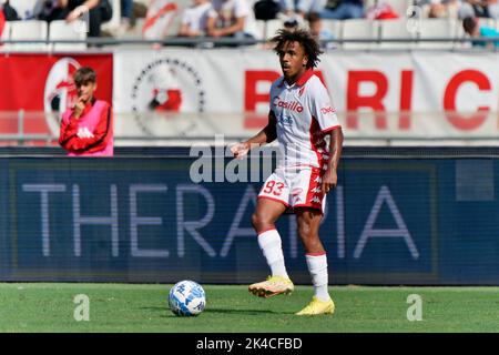 Mehdi Dorval of SSC Bari during the Italian Serie B soccer championship ...